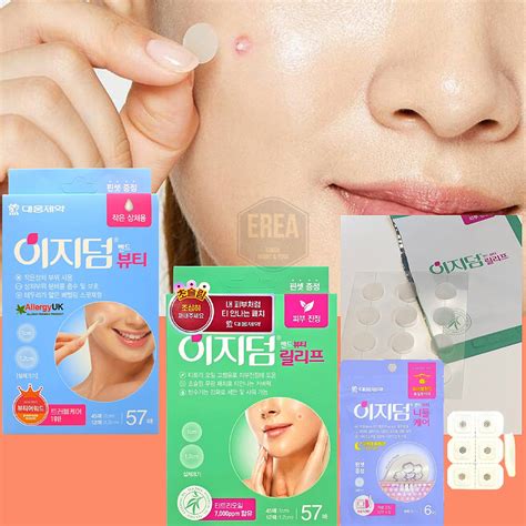Easyderm Acne Patch Hydrocolloid Patch Pimple Microneedle Shopee