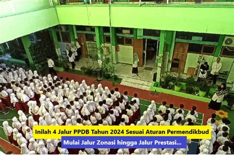 Nadiem Makarim Resmi Tetapkan 4 Jalur Ppdb 2024 Mulai Jenjang Sd Smp