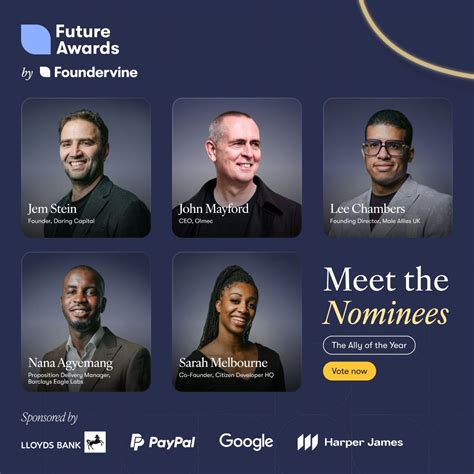 Nana Agyemang On Linkedin Futureawards Allyoftheyear Foundervine 21 Comments
