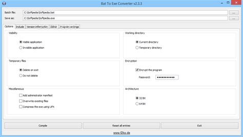 Download Bat To Exe Converter 3010