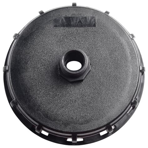 Ibc Container Lid Dn 150 123 Compartment 1inch External Thread Inlet Overflow Garden