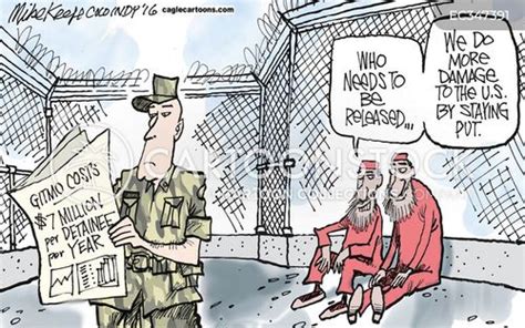 G Gitmo Cartoons And Comics Funny Pictures From Cartoonstock