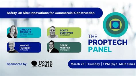 Proptech Panel Safety On Site Innovations For Commercial Construction