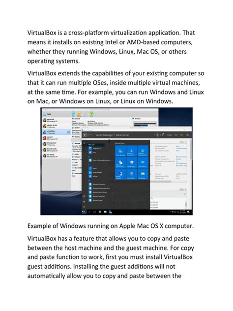 Virtualbox Is A Cross Pdf 64 Bit Computing Operating System Technology