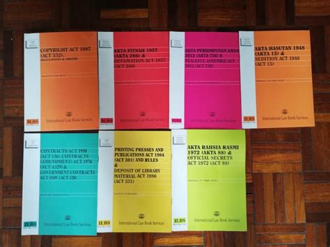 Buku Undang Undang Malaysia Set Hobbies And Toys Books And Magazines