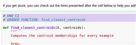 problem with assignment i unsupervised learning recommenders