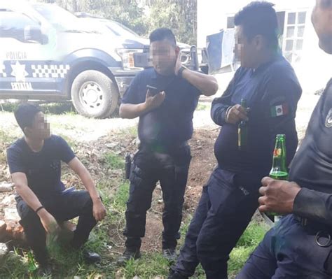 Captan A Policías Tomando Cerveza En Ixtaczoquitlán Diario Gráfico