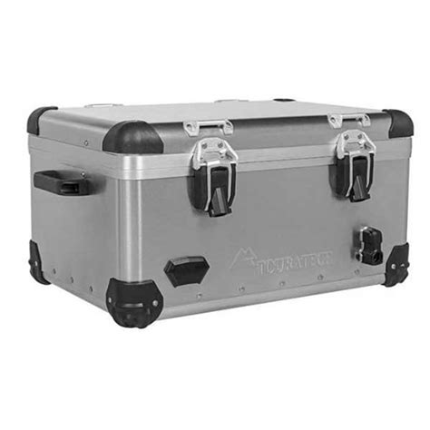Touratech Zega Topcase Xxl Rapid Trap Top Case Silver Motardinn