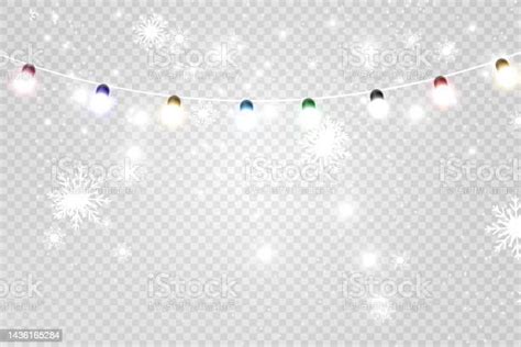 크리스마스 밝은 아름다운 조명 디자인 요소 Xmas 인사말 카드의 디자인을위한 빛나는 조명 화환 가벼운 크리스마스 장식 0명에