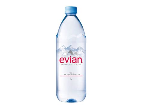Evian 1l-Flasche – Design Tagebuch