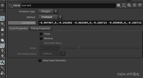 Houdini之curve命令houdini Curve Csdn博客