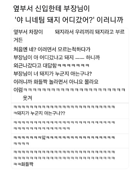 야 니네팀 돼지 어디갔어 유머 움짤 이슈 에펨코리아