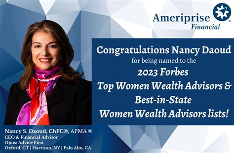 Nancy Daoud On Linkedin More Exciting News Nancy Daoud Has Been Named To The 2023 Forbes Top…