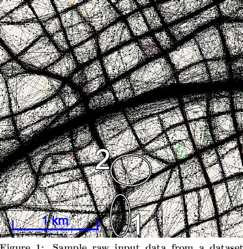 Figure 1 From Mining Large Scale Sparse Gps Traces For Map Inference