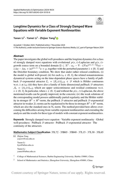 Longtime Dynamics For A Class Of Strongly Damped Wave Equations With