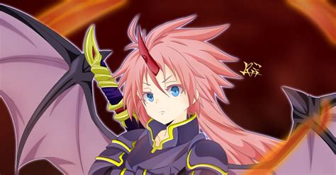 ミリムナーヴァデストロイ腕組み魔王翼 ミリムナーヴァ 紅羽優のイラスト Pixiv