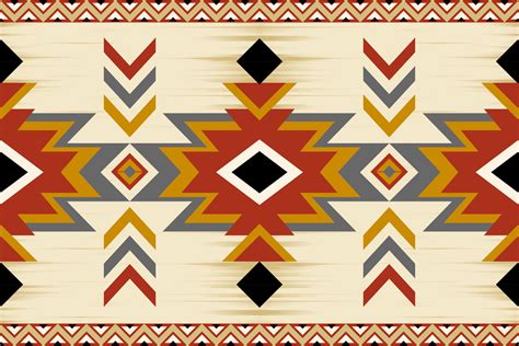 Navajo Navajo Design Pattern Can Be Used In Fabric Design For Clothing