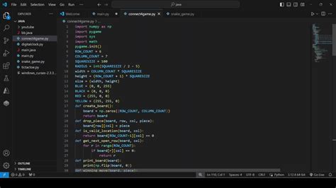 Abhishek D On Linkedin Python Gamedevelopment Codingjourney Connectfour Techinnovation Ai