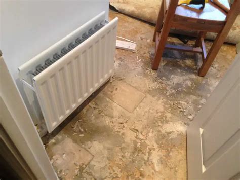 Tiling Concrete Floor With Plywood Around Radiator Pipes Diynot Forums