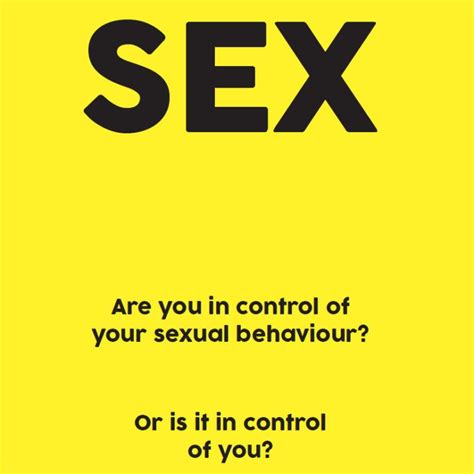 SEX Are You In Control Of Your Sexual Behaviour Download Yellow SAA Sex Addicts