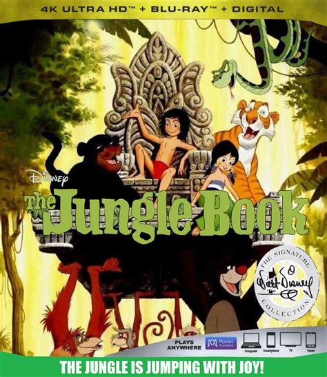 The Jungle Book Is Coming To 4k Ultra Blu Ray By Superdrewbros On