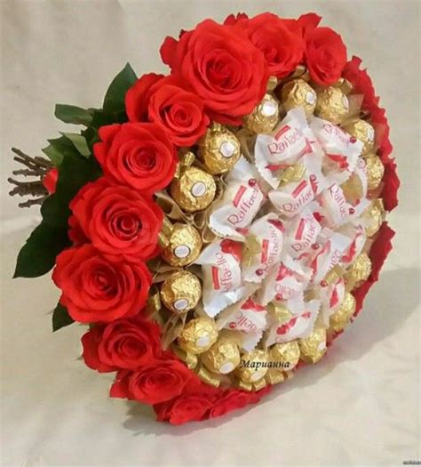 Pin tillagd av Krivenoktatana på Букеты из конфет. | Chokladbukett ...