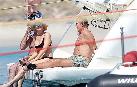 Dolph Lundgren Jumps Into Ocean With Daughter And Fiancée Photos