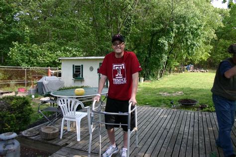Eric Majusiak Takes His First Step Again Gloucester Township Nj Patch