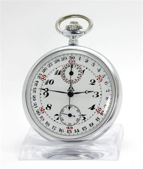 Alpina Minerva Kal 19 9 CH Rare MILITARY CHRONOGRAPH Kriegsma Por 1