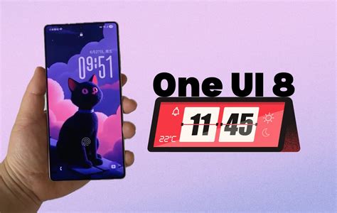 Adaptive Lock Screen Clock Coming With One Ui 8 See It In Action