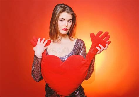 Be Patient Romantic Greeting Be My Valentine Sensual Girl With