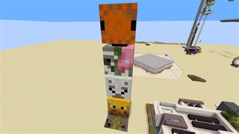 Minecraft Schematic Totem Pole Head Shop By Njcyberbird