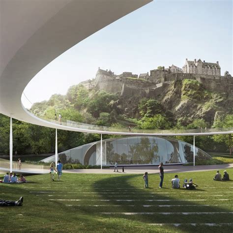 Why Wins Edinburgh S Ross Pavilion Contest With Garden Topped Design