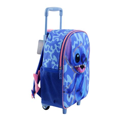 Sac à dos à roulettes maternelle LILO ET STITCH Chez Rentreediscount