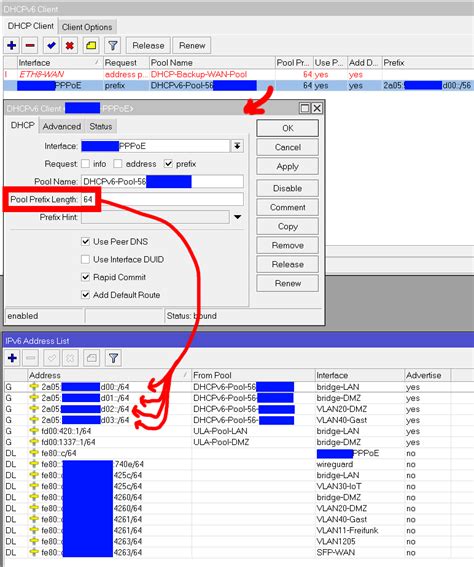 mikrotik ipv6 aktivieren hoerli