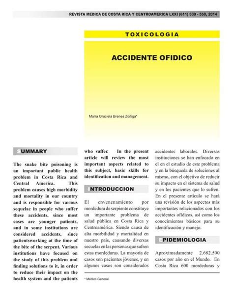 Accidente Ofídico Julio Udocz
