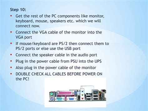 Pc Assembly Parts And Functions Ppt Docx Ppt