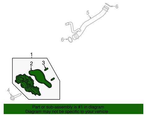 Ford Dealership 2010-2020 Ford Water Pump Assembly DG1Z-8501-D | Ford ...