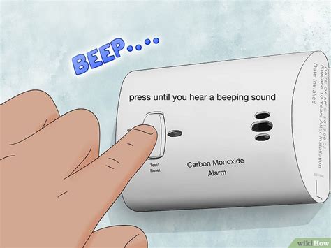 How To Turn Off A Carbon Monoxide Alarm Stop Beeping Fast