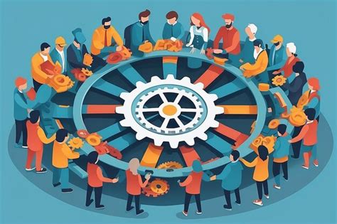 Team Synergy Premium Ai Generated Image