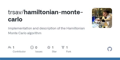 Github Trsavhamiltonian Monte Carlo Implementation And Description Of The Hamiltonian Monte