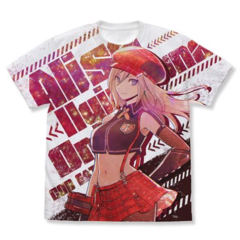 God Eater 10th Anniversary Alisa Ilinichina Amiella Full Graphic T