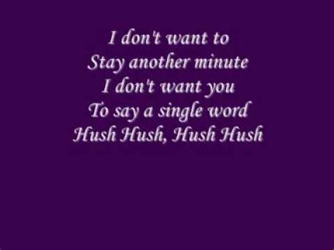 Pussycat Dolls Hush Hush Youtube