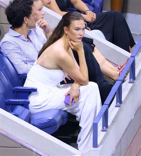 Karlie Kloss And Joshua Kushner At The Us Open In New York 09062023