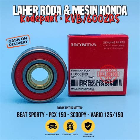 Jual Klaher CVT Matic Honda Bosh Kuningan 6002 Laker Assy CVT Bearing