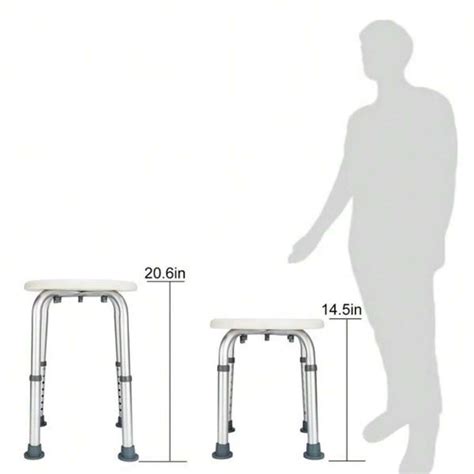 Medical Bathroom Safety Shower Tub Aluminium Alloy Bath Chair Bench