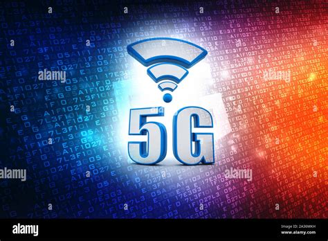 5g Network Internet Concept Background 5th Generation Of Internet 5g Network Wireless With