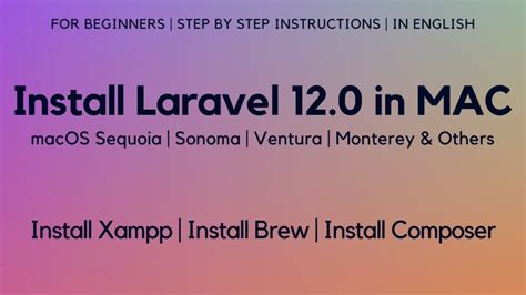 Laravel Tutorial How To Install Laravel On Windows 10 Complete