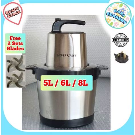 L L L Sets Blades Heavy Duty Blender Grinder Meat Mincer Pengisar Daging Cili