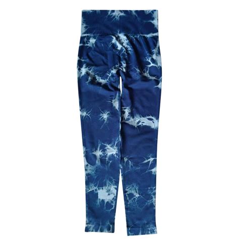 Szxzygs Straight Leg Yoga Pants For Women Cotton New Seamless Tie Dyed